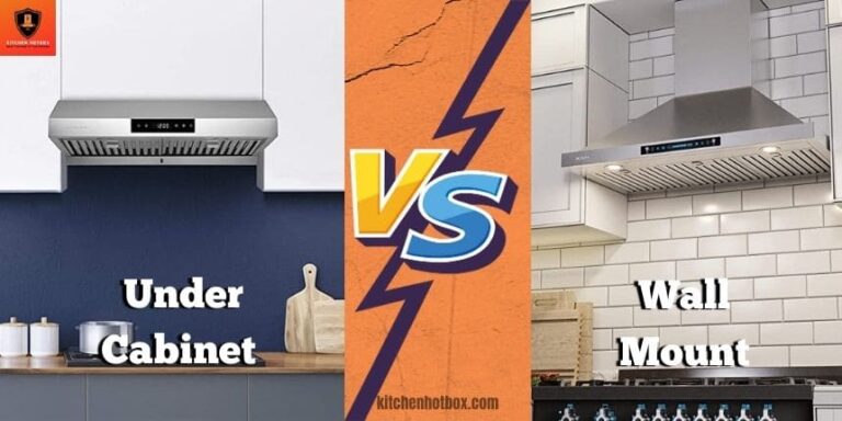 Under Cabinet Range Hood VS Wall Mount - Beginners Guide